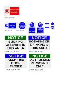 Neon Safety Sign Catalogue – Neon