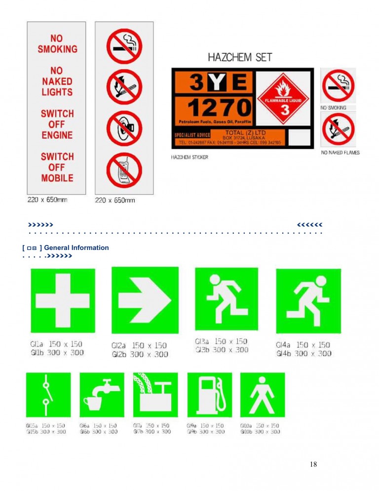 Neon Safety Sign Catalogue – Neon